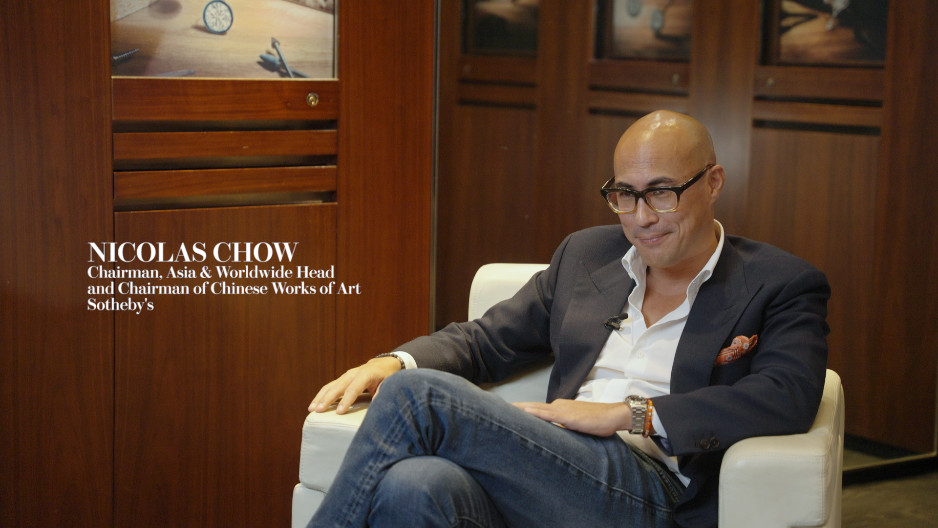Leaders of Luxury: Nicolas Chow, Chairman of Sotheby’s Asia and Worldwide Head of Asian Art ...