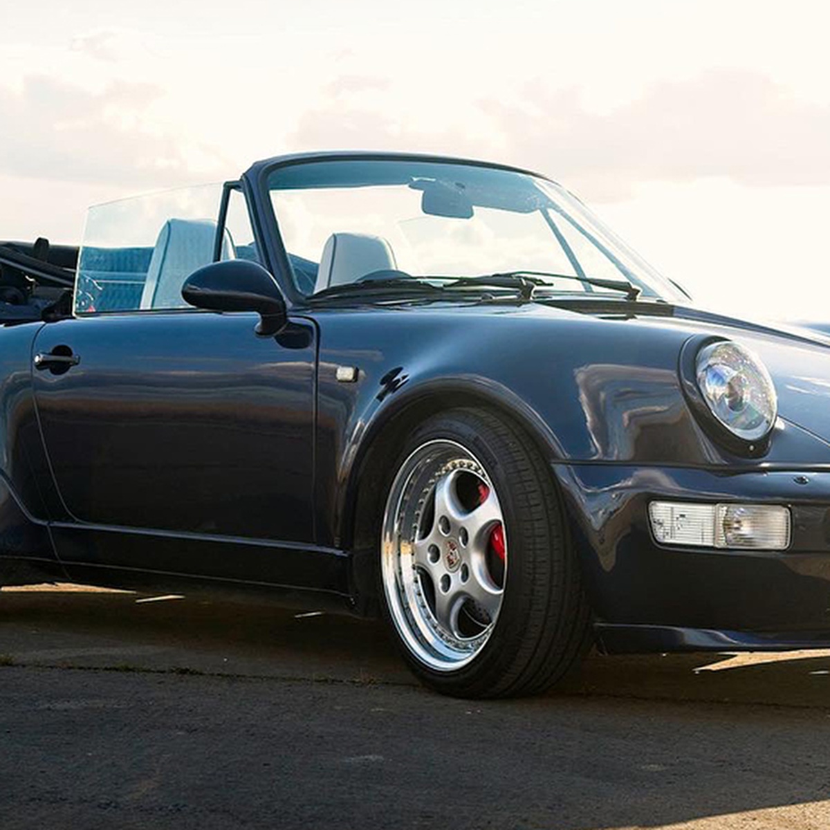 This Gorgeous Porsche 911 Cabriolet Was Transformed Into a 450 HP EV ...