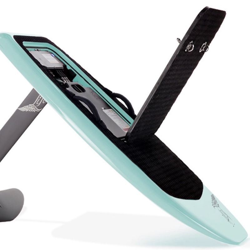 This Electric Surfboard Lets Riders Glide Over the Water Even When ...