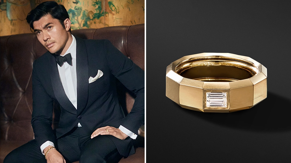 Actor Henry Golding Showcases David Yurman’s Glitzy New Gold and ...