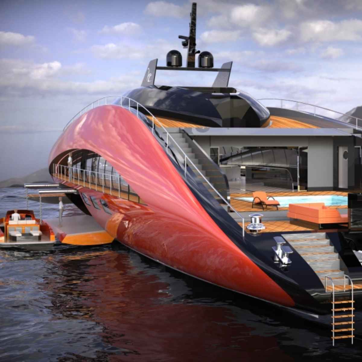 This Insane 243-Foot Superyacht Concept Will Have Giant ‘Wings’ So It ...