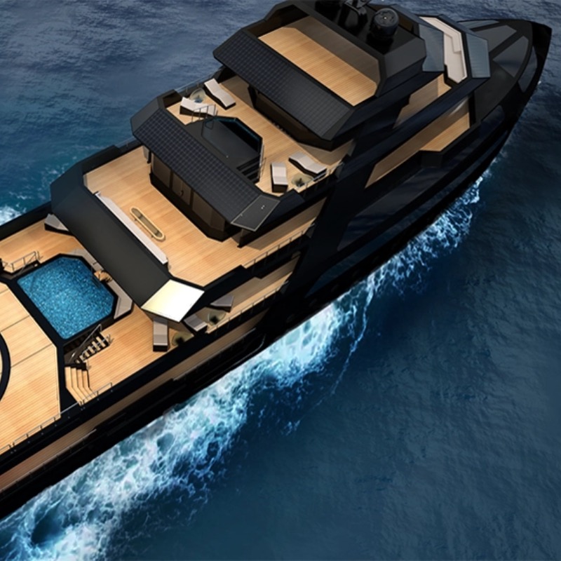 This Stealthy New 244-Foot Explorer Yacht Concept Was Designed to Look ...